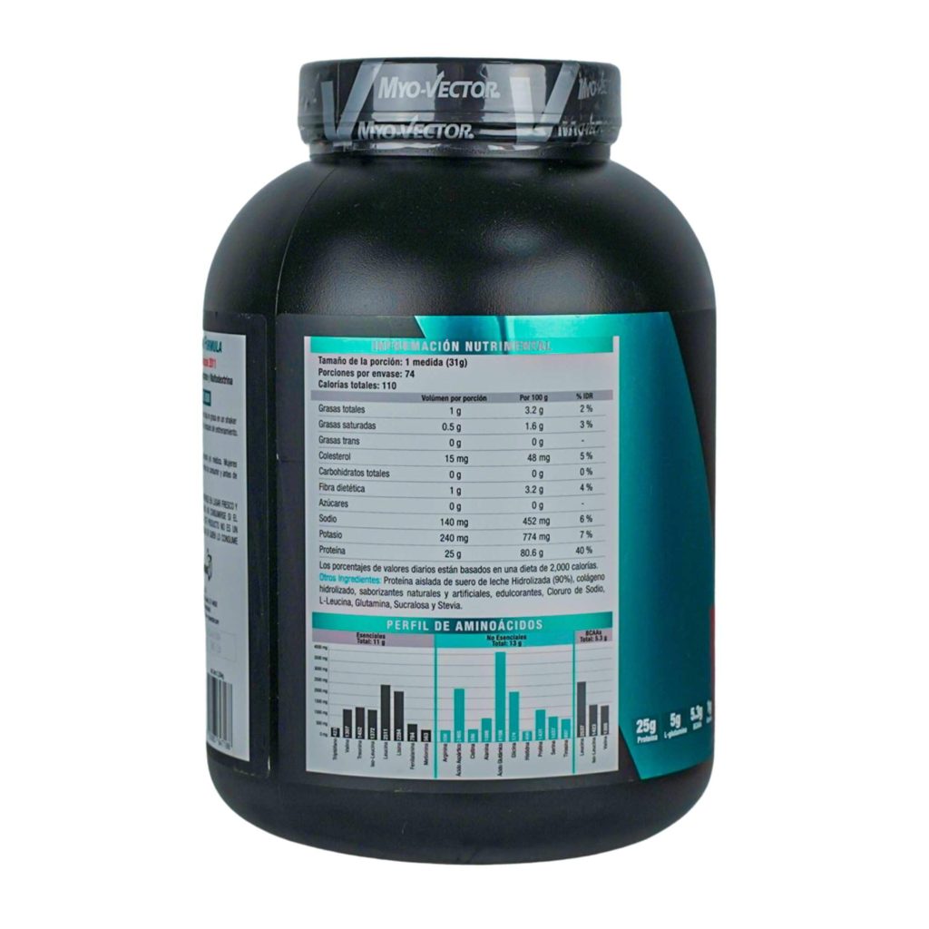 MYO-VECTOR Iso Zero 5 lbs Hidrolizado – FitStore